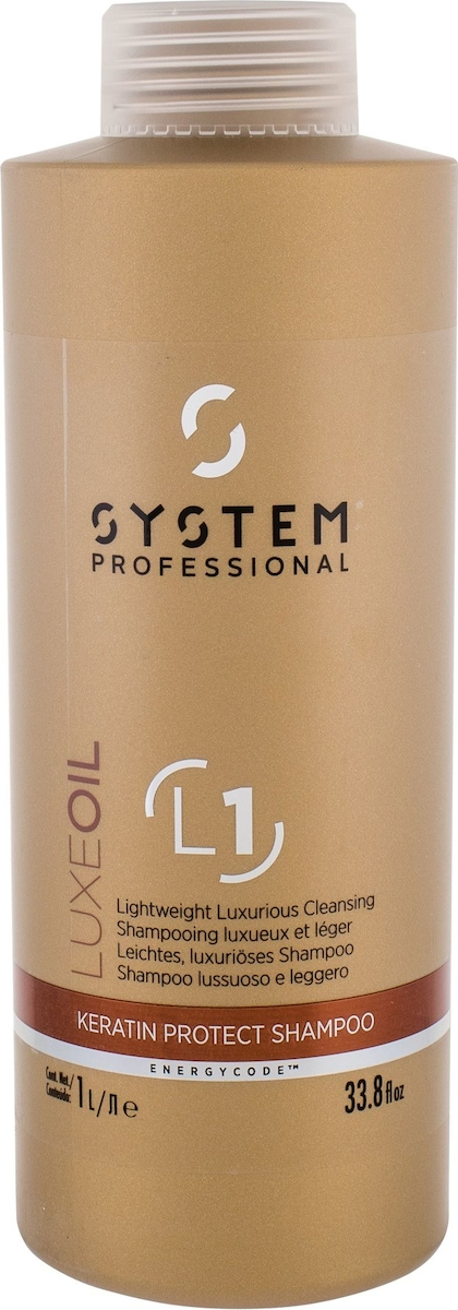 System Professional Luxe Oil Keratin Protect Shampoo 1000ml | Skroutz.gr