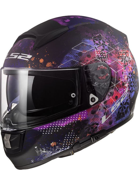 LS2 Vector FF397 HPFC Evo Matt Black/Pink Κράνος Μηχανής Full Face ...