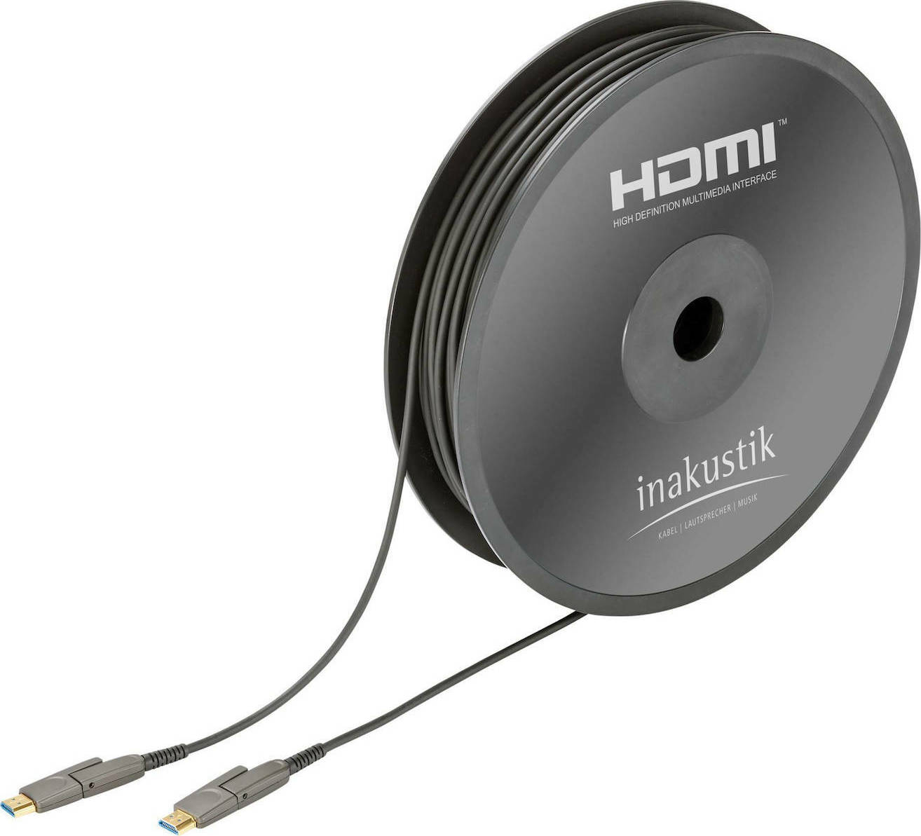 Inakustik HDMI 2.0 Cable HDMI male - HDMI male 30m Μαύρο (0092432030 ...