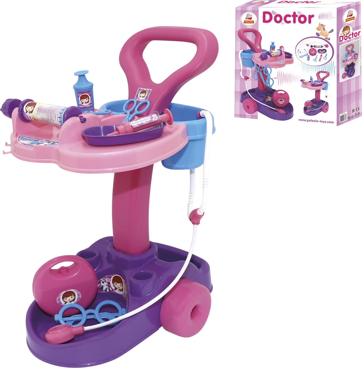 Polesie Pink Doctor Set | Skroutz.gr