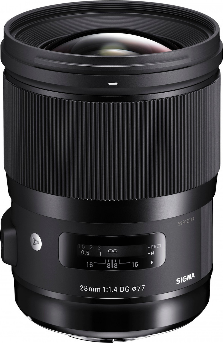 Sigma Full Frame Φωτογραφικός Φακός 28mm f/1.4 DG AF HSM ART Wide Angle ...