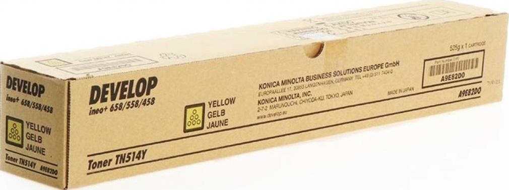 Develop TN-514 Γνήσιο Toner Laser Εκτυπωτή Κίτρινο 26000 Σελίδων ...