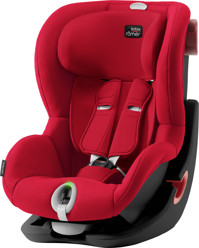Britax Romer King II LS Fire Red - Black | Skroutz.gr