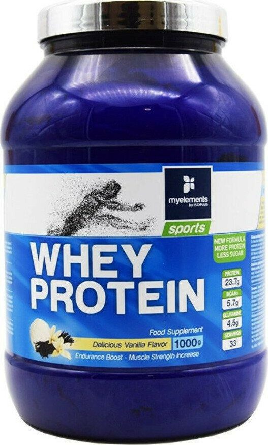 My Elements Whey Protein Πρωτεΐνη Ορού Γάλακτος με Γεύση Βανίλια 1kg ...