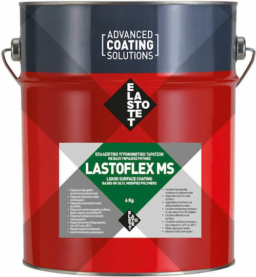 Elastotet Lastoflex MS Επαλειφόμενο Στεγανωτικό Πολυουρεθάνης 6kg Λευκό | Skroutz.gr