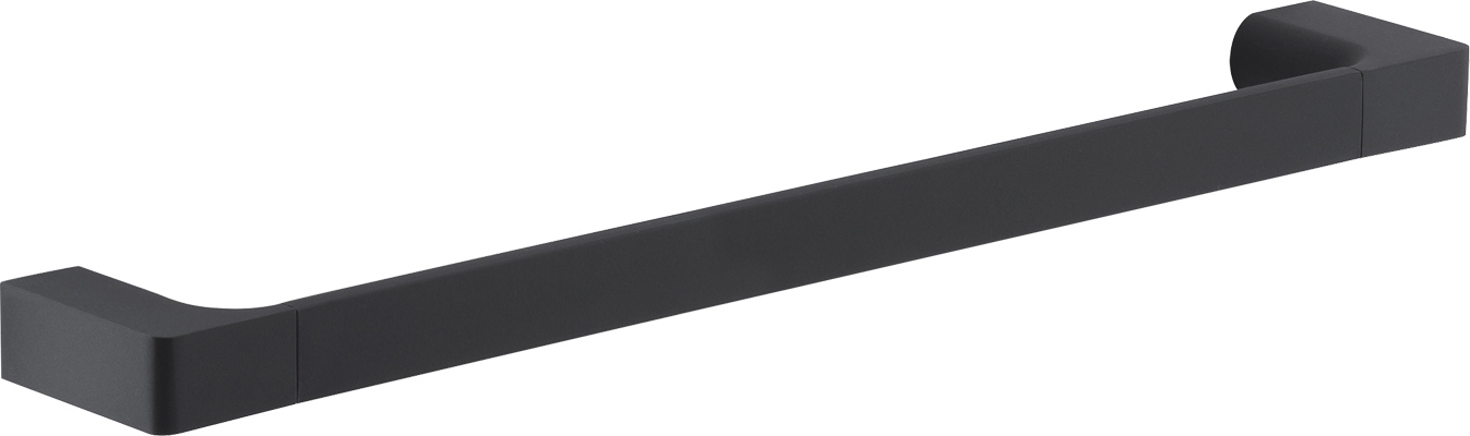 Gedy PI2-45 Ράγα Μπάνιου Μονή Επιτοίχια με Βίδες Μαύρη | Skroutz.gr