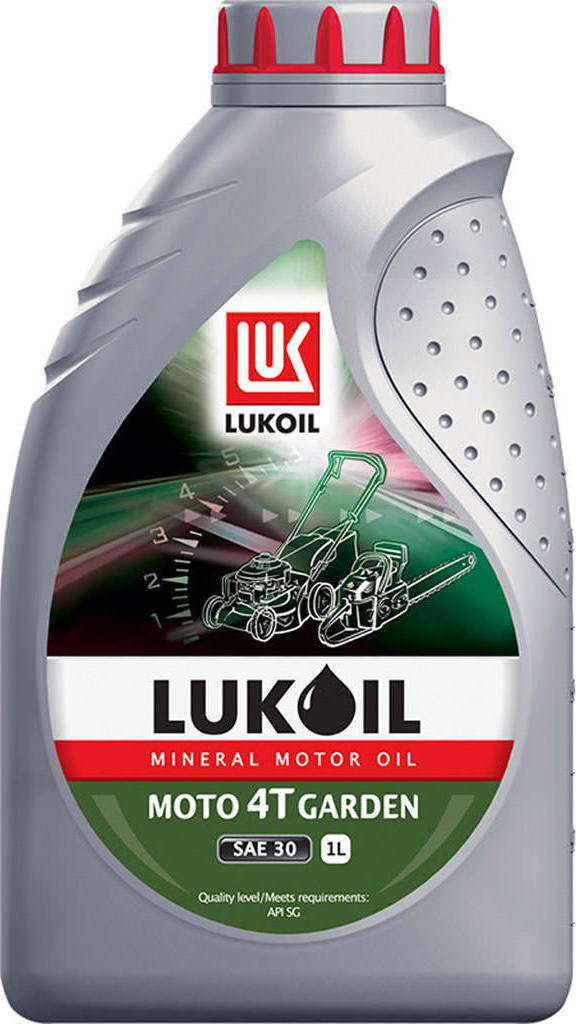 Lukoil Λάδι Αλυσίδας Moto 4T Garden SAE 30 1LT - Skroutz.gr