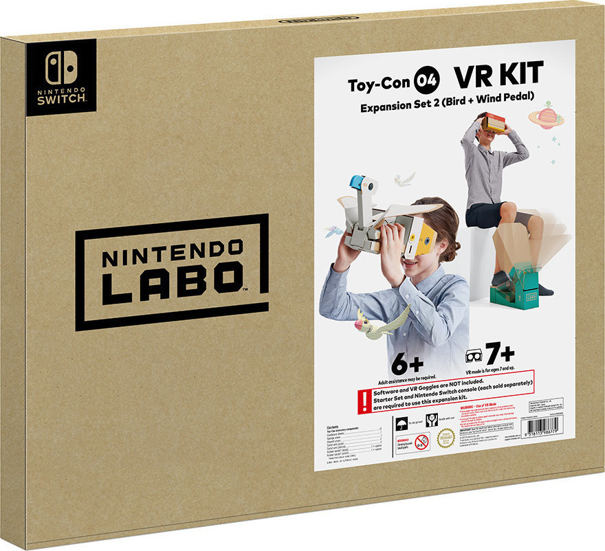 Nintendo Labo VR KIT Expansion Set 2 (Bird + Wind Petal) Kit για Switch ...
