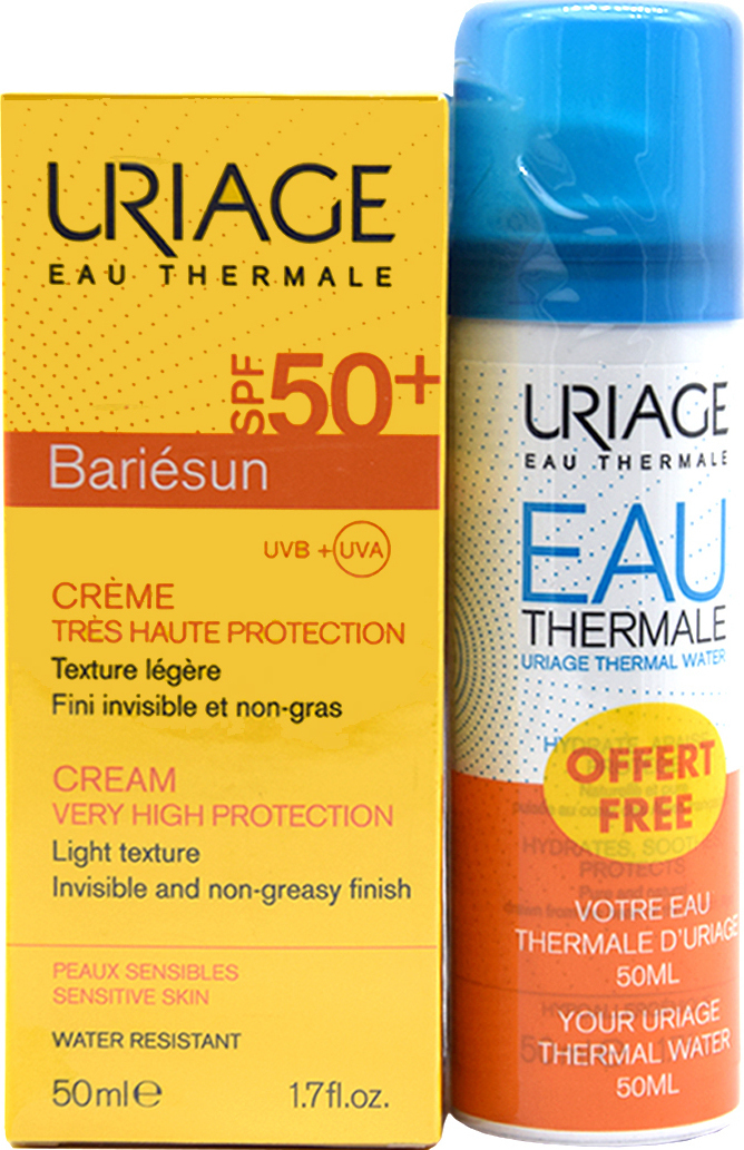 Uriage Eau Thermale Bariesun Cream SPF50+ 50ml & Eau Thermale Thermal Water 150ml | Skroutz.gr