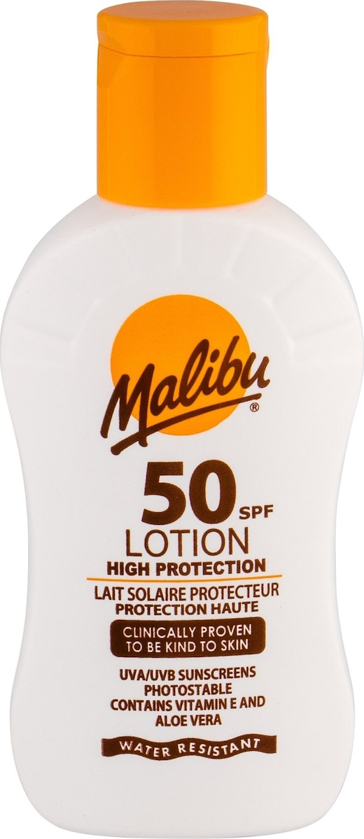 Malibu Sun Body Lotion Waterproof SPF50 100ml | Skroutz.gr