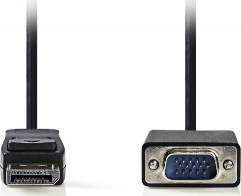 Nedis Cable DisplayPort male - VGA male 2m (CCGP37300BK20) - Skroutz.gr