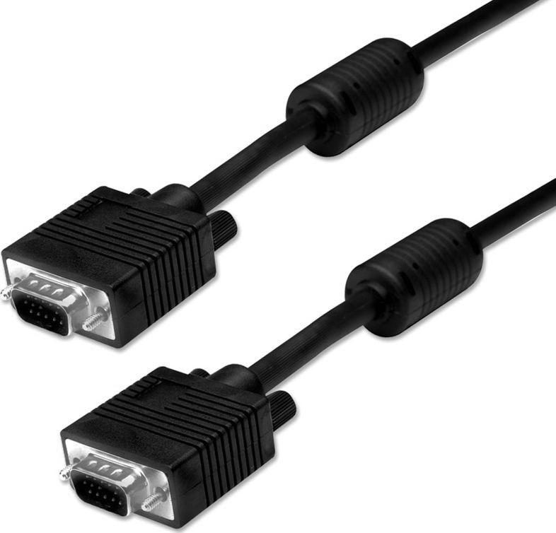 Powertech Cable VGA male - VGA male 10m (CAB-G028) | Skroutz.gr