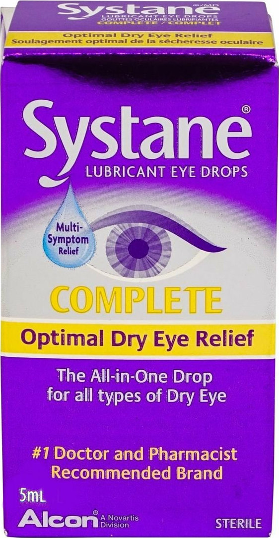 Systane Complete Οφθαλμικές Σταγόνες για Ξηροφθαλμία 5ml | Skroutz.gr