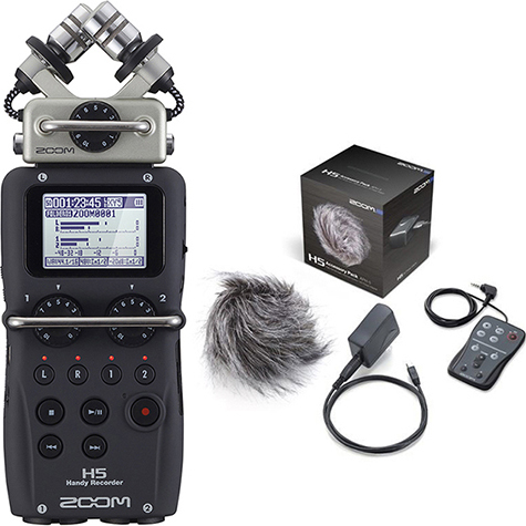 Zoom H5 APH-5 Bundle Πολυκάναλος Ψηφιακός Φορητός Εγγραφέας Μπαταρίας ...