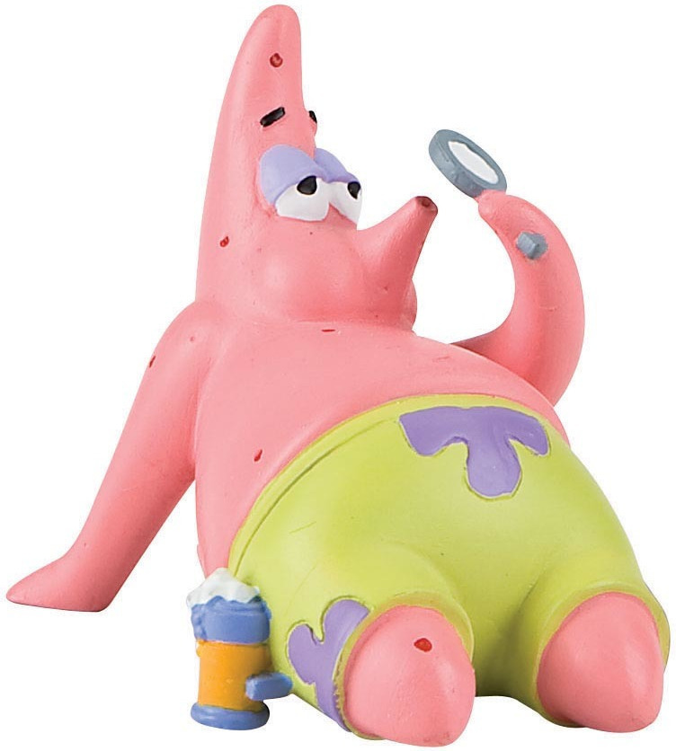 Bullyland Παιχνίδι Μινιατούρα Patrick Star Μπομπ Σφουγγαράκης 53552 ...