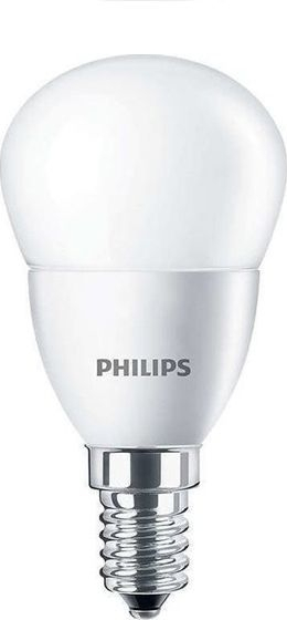 Philips Λάμπα Led για Ντουί E14 και Σχήμα P48 Ψυχρό Λευκό 830lm