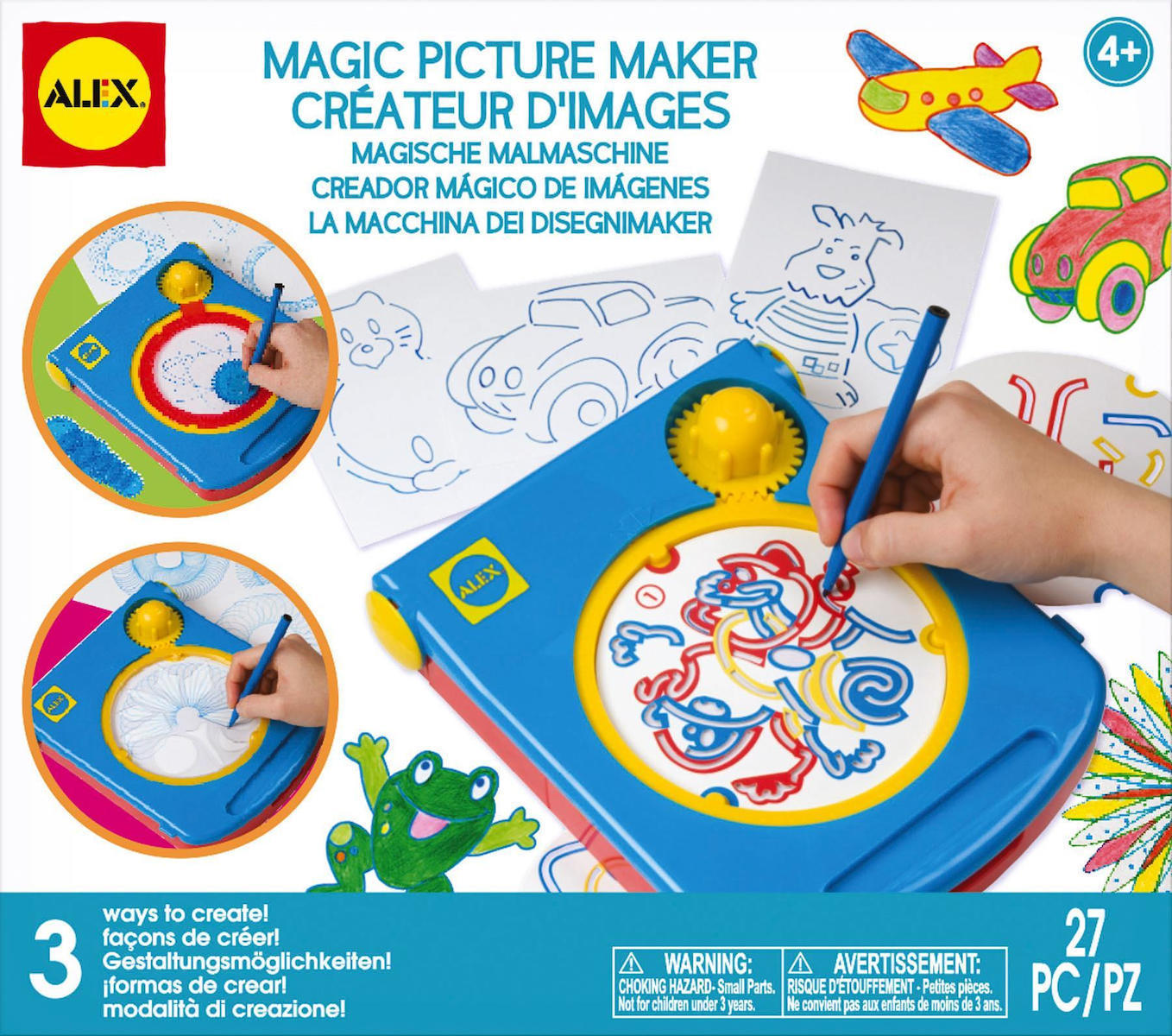 Alex Toys Ζωγραφική Magic Picture Maker για Παιδιά 4+ Ετών 0A53W ...