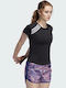 Adidas 3-Stripes Run Αθλητικό Γυναικείο T-shirt Μαύρο FK1602 | Skroutz.gr