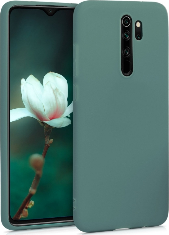 KWmobile Soft Flexible Back Cover Blue Green (Redmi Note 8 Pro ...
