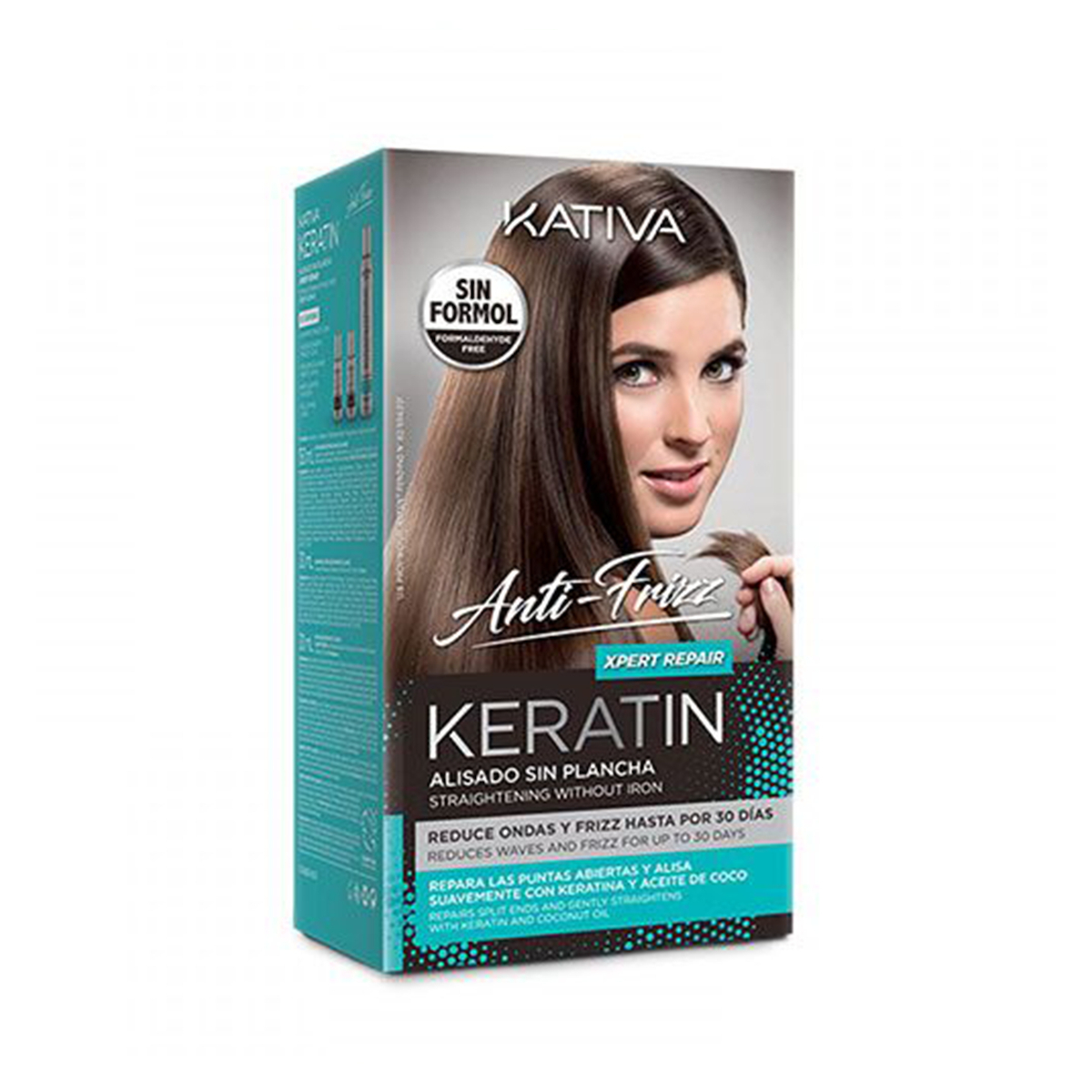 Kativa Keratin Anti-Frizz Xpert Repair Straightening Σετ Θεραπείας ...