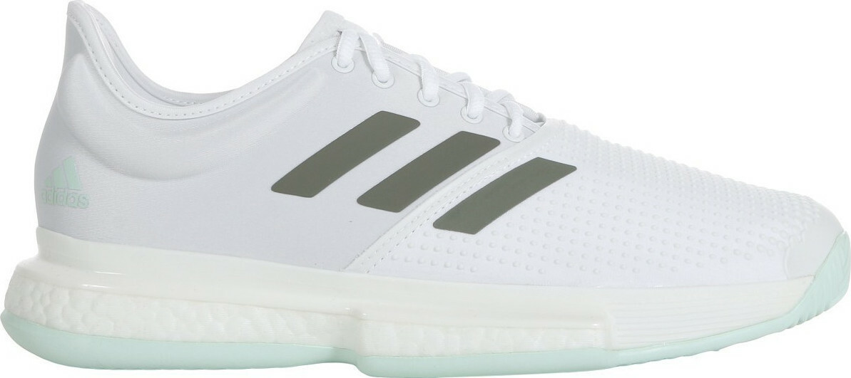 Adidas Solecourt EG1482 Ανδρικά Παπούτσια Τένις Λευκά για Σκληρά Γήπεδα ...