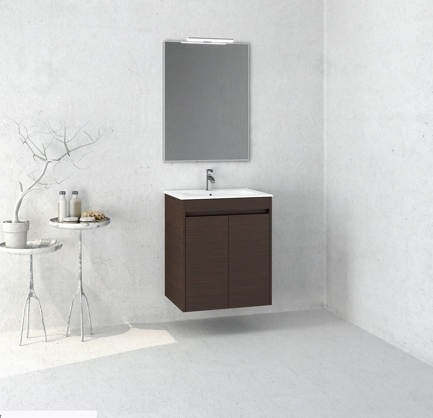 Zebis Eco 060 Έπιπλο Μπάνιου με Νιπτήρα | Skroutz.gr