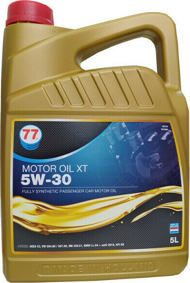 77 Lubricants Λάδι Αυτοκινήτου Motor Oil XT 5W-30 C3 5lt | Skroutz.gr