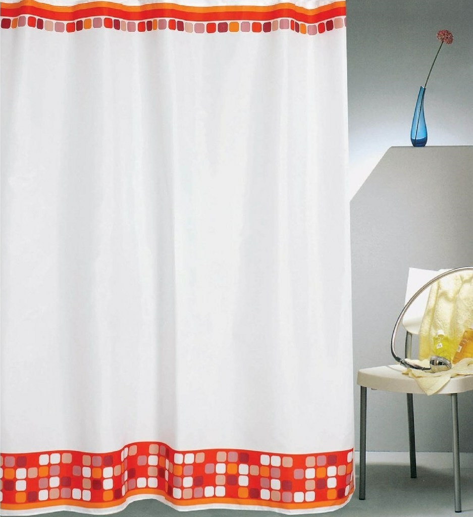 San Lorentzo Υφασμάτινη Κουρτίνα Μπάνιου 180x180 Attention Hookless ...