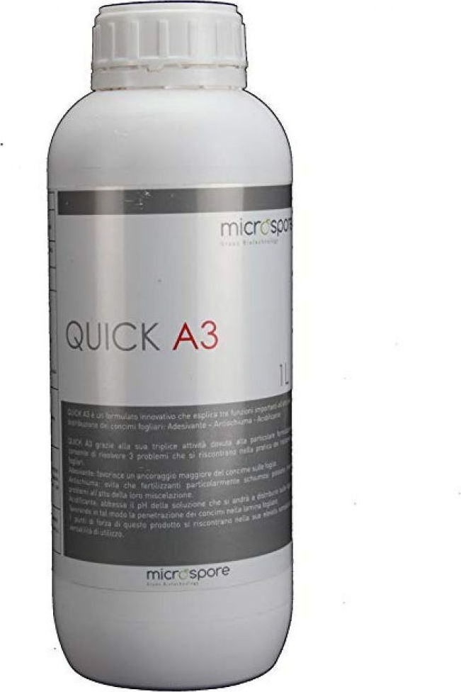 Microspore Υγρό Λίπασμα Καλίου Quick A3 για Ψεκασμούς Φυλλώματος 1lt ...