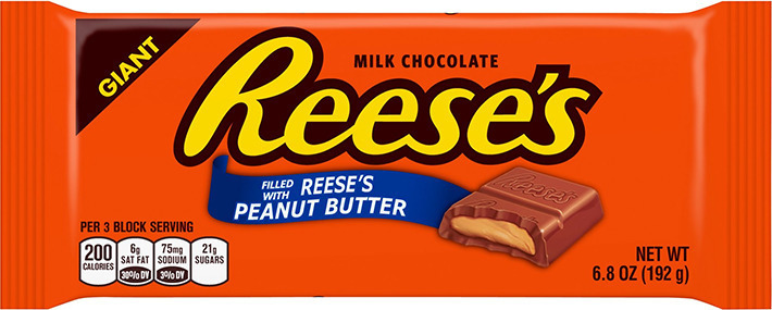 Reese's Giant Milk Chocolate Bar Σοκολάτα Γάλακτος 192gr | Skroutz.gr