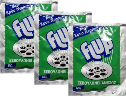 Flup Αποφρακτικο Κρυο Σκόνη 60gr 3τμχ | Skroutz.gr