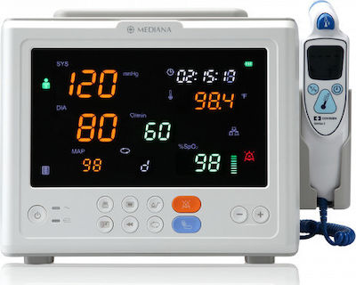 Mediana V10 Επιτραπέζιο Επαγγελματικό Οξύμετρο - Πιεσόμετρο Λευκό ...