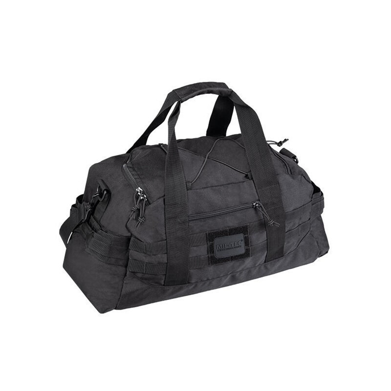 Mil-Tec US Combat Parachute Cargo Bag SM Military Backpack Black 25lt ...