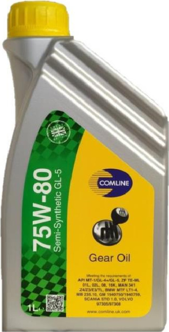 Comline Βαλβολίνη για Σασμάν Αυτοκινήτου Gear Oil 75W-80 1lt | Skroutz.gr
