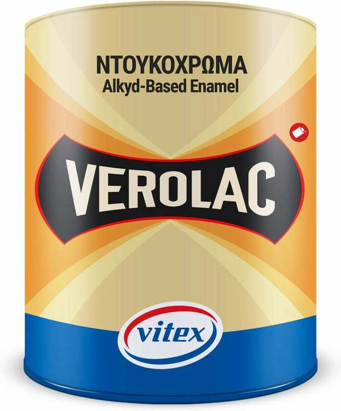 Vitex Βερνικόχρωμα Αντιδιαβρωτικό Διαλύτου Verolac 0.75lt 36 Γυαλιστερό ...