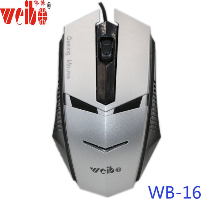 Weibo WB-16 Gaming Ποντίκι Ασημί | Skroutz.gr