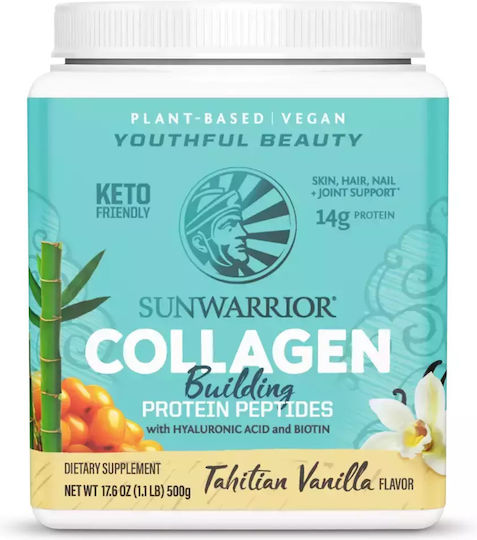 Sunwarrior Collagen Building Protein Peptides cu Acid Hialuronic ...