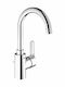 Grohe Eurostyle Cosmopolitan 23043003 Μπαταρία Κουζίνας Πάγκου Ασημί ...