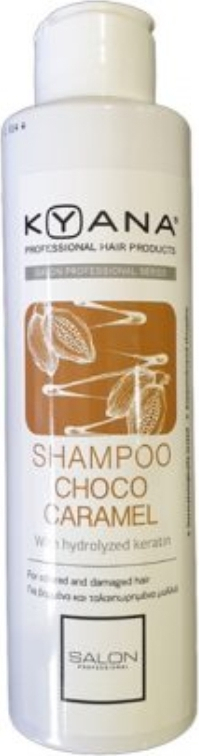Kyana Salon Professional Choco Caramel Σαμπουάν Αναδόμησης/Θρέψης ...