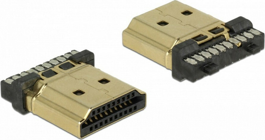 DeLock Connector HDMI-A male soldering version | Skroutz.gr