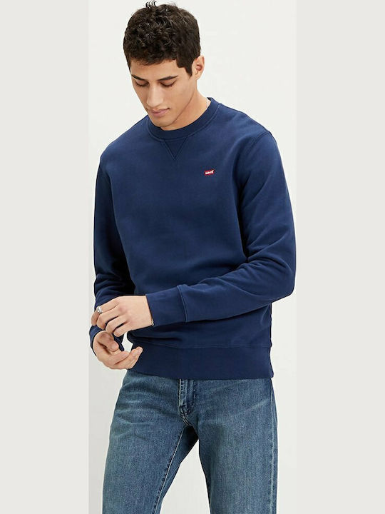 Levi's Original Φούτερ Navy 359090001 | Skroutz.gr