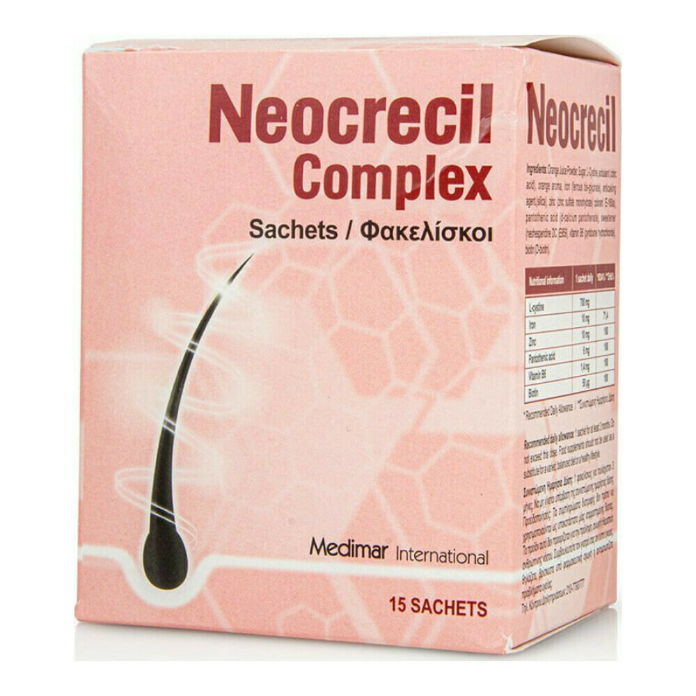 Medimar Neocrecil Complex Ειδικό Συμπλήρωμα Διατροφής 15 φακελίσκοι ...