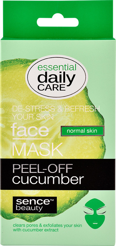 Sence Face Mask Peel-Off Cucumber 5 x 8gr | Skroutz.gr
