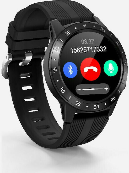 MaxCom FW37 Argon Smartwatch με Παλμογράφο (Μαύρο) | Skroutz.gr
