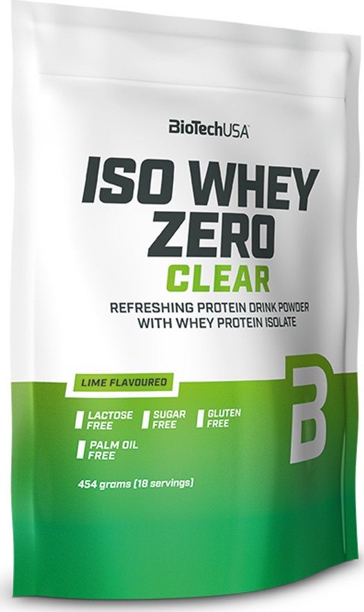 Biotech USA Iso Whey Zero Clear 454gr με Γεύση Lime | Skroutz.gr