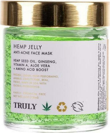 Truly Hemp Jelly Anti-Acne Face Mask 120ml | Skroutz.gr