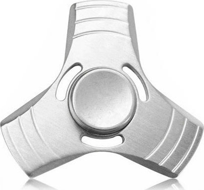 Fidget Spinner Wings Aluminium Three Leaves 3 minutes Ασημί | Skroutz.gr