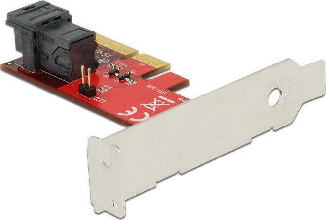 DeLock Κάρτα PCIe σε Mini SAS NVMe (89535) | Skroutz.gr