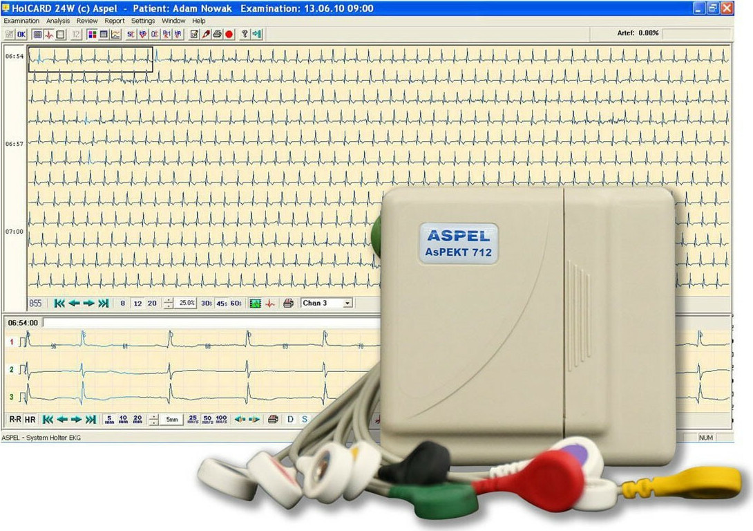 Aspel A712 Holter Ρυθμού 12 Απαγωγών 07-102-0057 | Skroutz.gr
