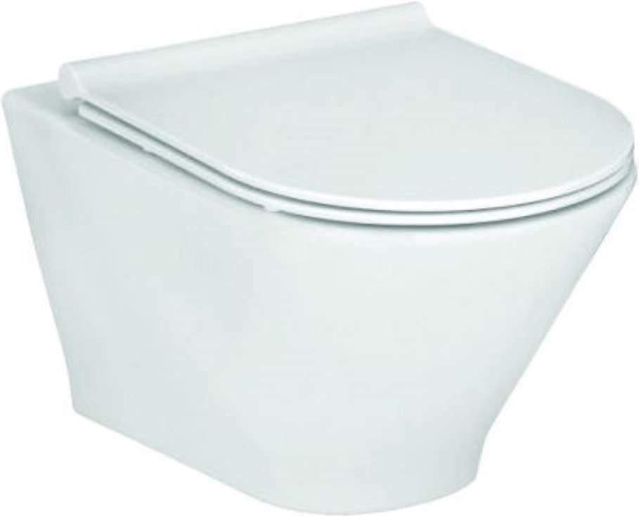 Roca The Gap Round A3460NL000 Λεκάνη Κρεμαστή Rimless Χωρίς Κάλυμμα ...